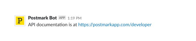 Postmark Slack App | Postmark